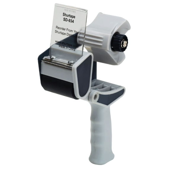 Professional Pistol-Grip Tape Dispenser, SD 934, 2 in W Roll
